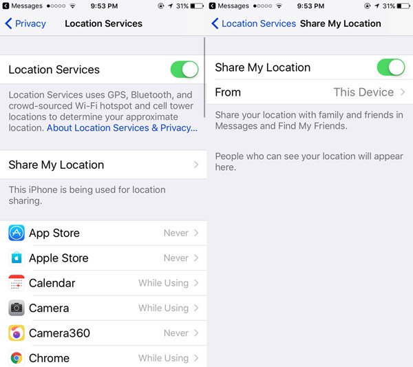 What To Do If Share My Location Has Greyed Out On IPhone 