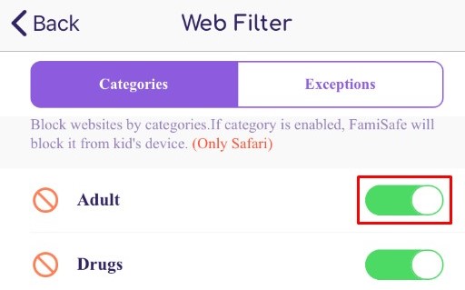 FamiSafe User Guide